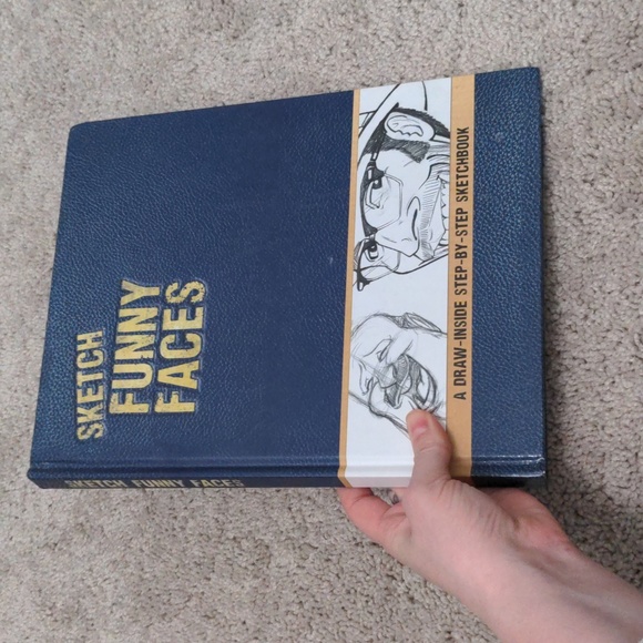 Other | Sketch Funny Faces Book How To Draw | Poshmark